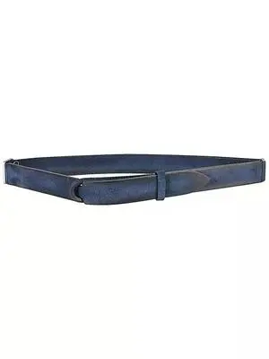 Orciani Washed Leather Belt