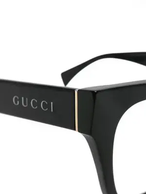 Gucci Cat-eye Frame Logo Glasses
