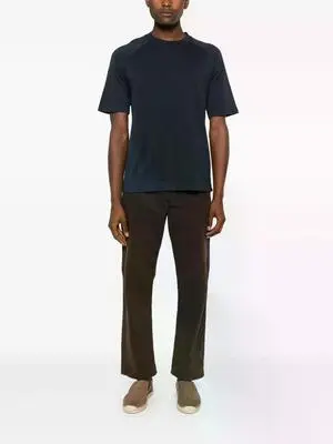 CIRCOLO 1901 Short Raglan-sleeve Cotton T-shirt