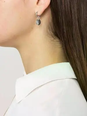 MARIA BLACK Tan Huggie Single Earring