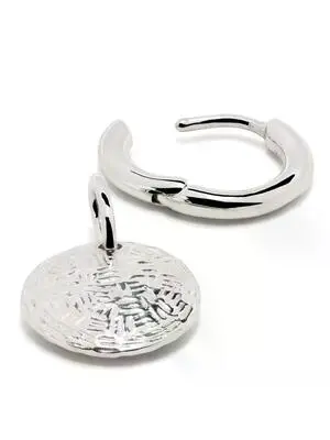 MARIA BLACK Tan Huggie Single Earring