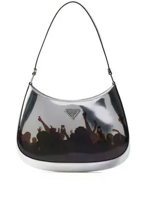 Prada Cleo Shoulder Bag Grey