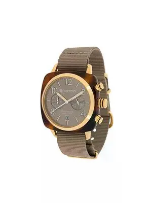 BRISTON Clubmaster Classic Chrono 40mm Watch - Neutrals