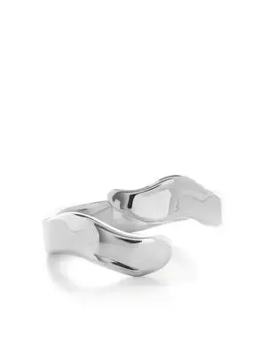 Monica Vinader Wave Asymmetric Wrap Ring