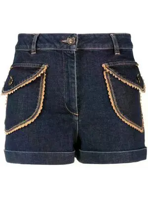 Moschino Passementer Denim Shorts