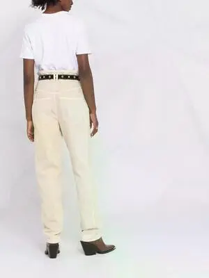 MARANT ETOILE High-rise Straight-leg Jeans