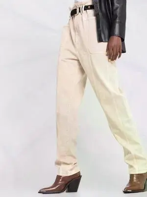 MARANT ETOILE High-rise Straight-leg Jeans