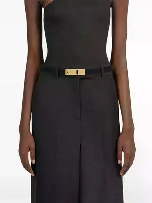 FERRAGAMO Extendable Hug Belt With Gancini Detail