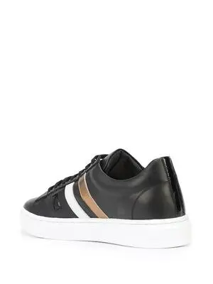 MADISON MAISON 3 Stripe Leather Sneakers