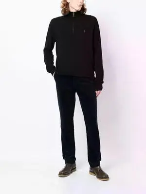Polo Ralph Lauren Polo Pony Half-zip Jumper - Black