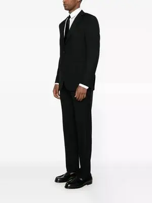 Canali Single-breasted Suit - Black
