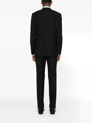 Canali Single-breasted Suit - Black