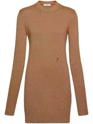 FERRAGAMO Cashmere Mini Dress