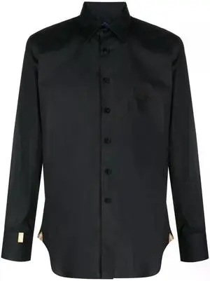 BILLIONAIRE Embroidered-logo Shirt - Black