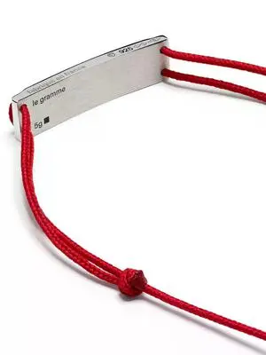 Le Gramme Sterling 5g Gordon Braided Bracelet