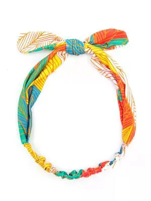 AMIR SLAMA Knot-detail Headband Set