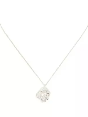 LOVENESS LEE O Alphabet Pendant Necklace - Silver