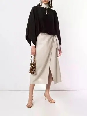 Voz Solid Crop Jumper - Black