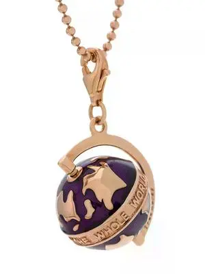 TRUE ROCKS Globe Pendant Necklace