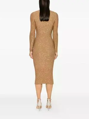 Fabiana Filippi Sequined Midi Dress