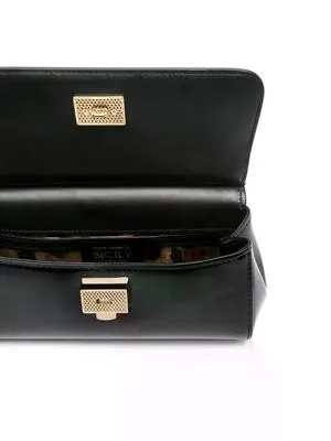 Dolce & Gabbana Mini Sicily Crossbody Bag - Black