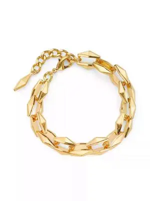 JIMMY CHOO Diamond Chain-link Bracelet - Gold