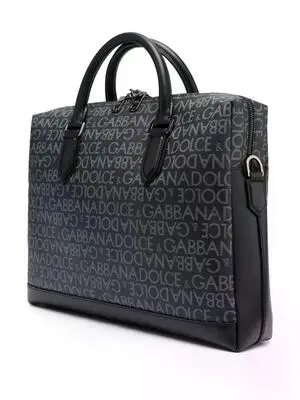 Dolce & Gabbana Logo Print Laptop Case