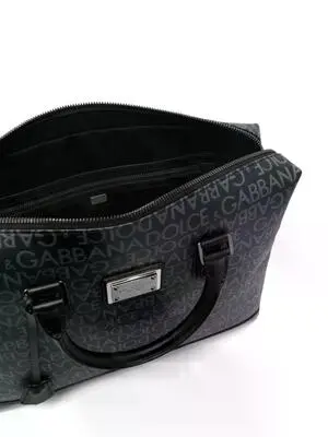 Dolce & Gabbana Logo Print Laptop Case