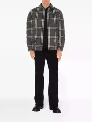 Burberry Reversible Quilted Overshirt - Blue