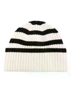 TOTEME Ribbed Knit Beanie - Black