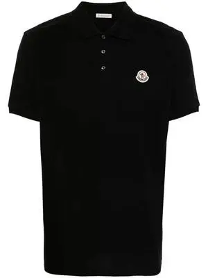 Moncler Logo-patch Polo Shirt