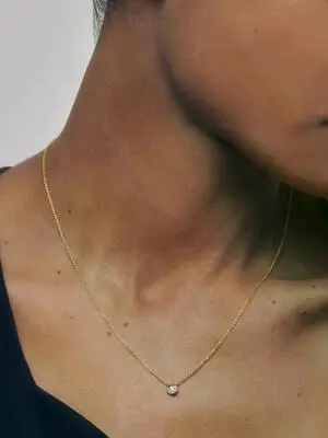 Monica Vinader Essentials Necklace - Gold
