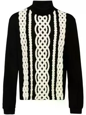 TAAKK Cable-knit Wool Jumper