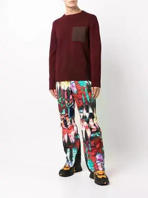 Aztech Mountain Virgin Wool Sweater - Red