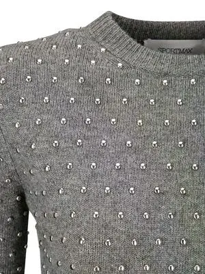 Sportmax Crystal-embellished Sweater