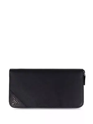 Prada Saffiano Leather Wallet Black