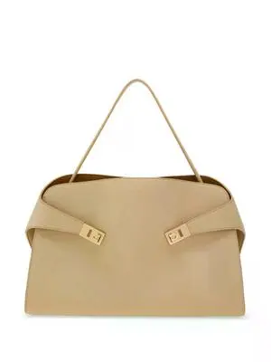 FERRAGAMO Hug Soft Bicolor Shoulder Bag L