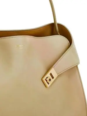 FERRAGAMO Hug Soft Bicolor Shoulder Bag L