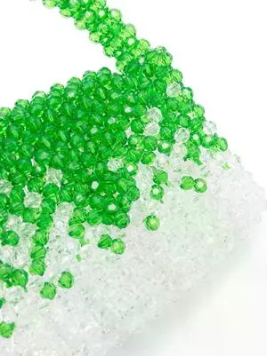 Germanier Bead-embellished Tote Bag - Green