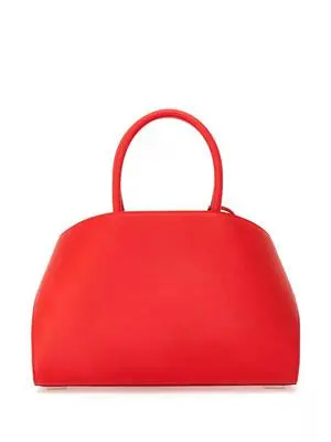 FERRAGAMO Hug Leather Tote Bag - Red