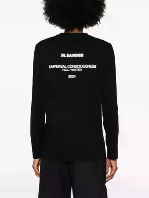 JIL SANDER Logo-print Cotton T-shirt