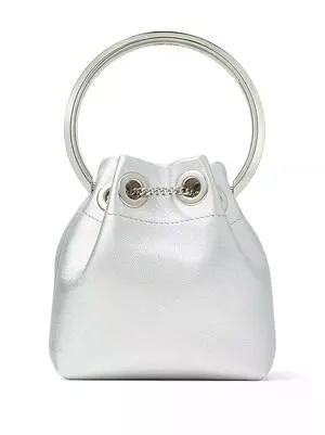 JIMMY CHOO Bon Bon Micro Bucket Bag