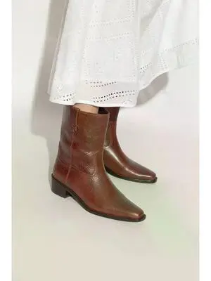 Tory Burch 35mm City Western Cowboy Boots