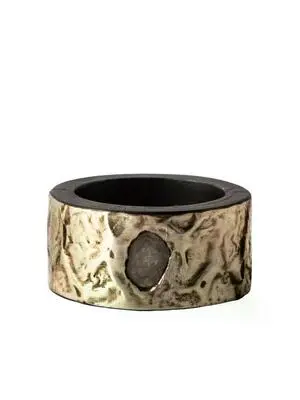PARTS OF FOUR Sistema Yellow-Diamond Ring Black
