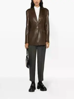 Prada Virgin Wool Tailored Trousers
