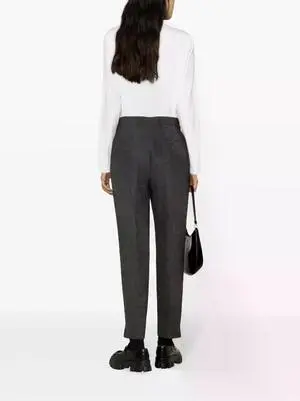 Prada Virgin Wool Tailored Trousers