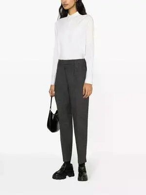 Prada Virgin Wool Tailored Trousers
