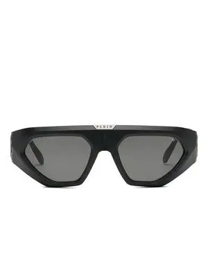 Philipp Plein Cat-eye Frame Sunglasses - Black