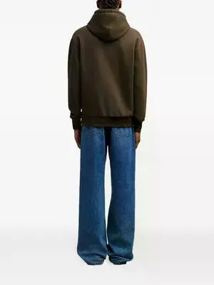 AMI Paris De Coeur-embroidered Hoodie