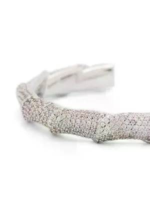 Eddie Borgo Pavé Scroll Cuff